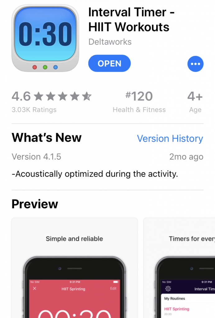 Timer for Dumbbell Workouts 3 and 4 – Advanced Fitness & Athletics
